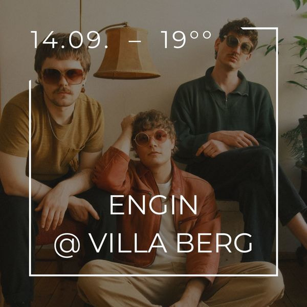 Picknick-Konzert mit ENGIN vor der VIlla Berg